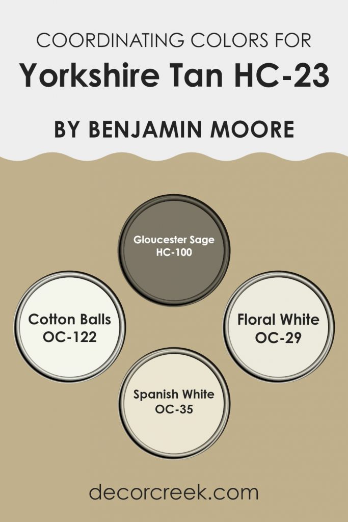 Yorkshire Tan HC-23 Paint Color by Benjamin Moore - DecorCreek