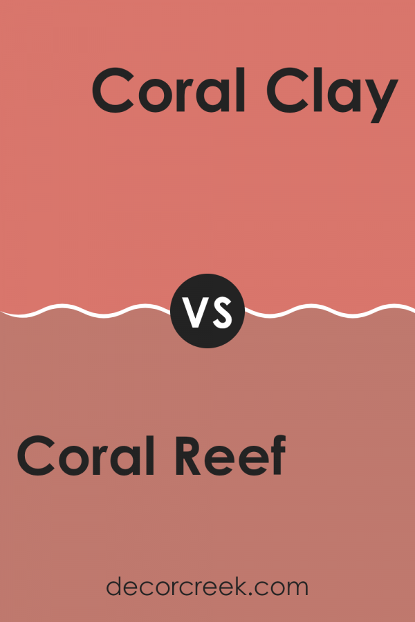Coral Reef SW 6606 Paint Color by Sherwin Williams - DecorCreek