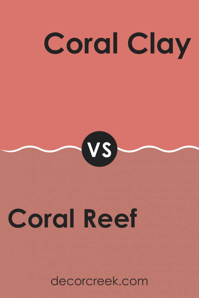 Coral Reef SW 6606 Paint Color by Sherwin Williams - DecorCreek