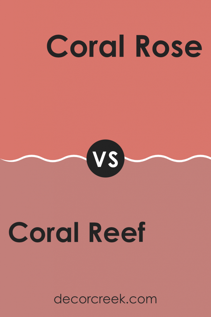 Coral Reef SW 6606 Paint Color by Sherwin Williams - DecorCreek