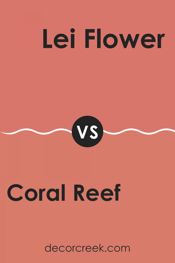 Coral Reef SW 6606 Paint Color by Sherwin Williams - DecorCreek