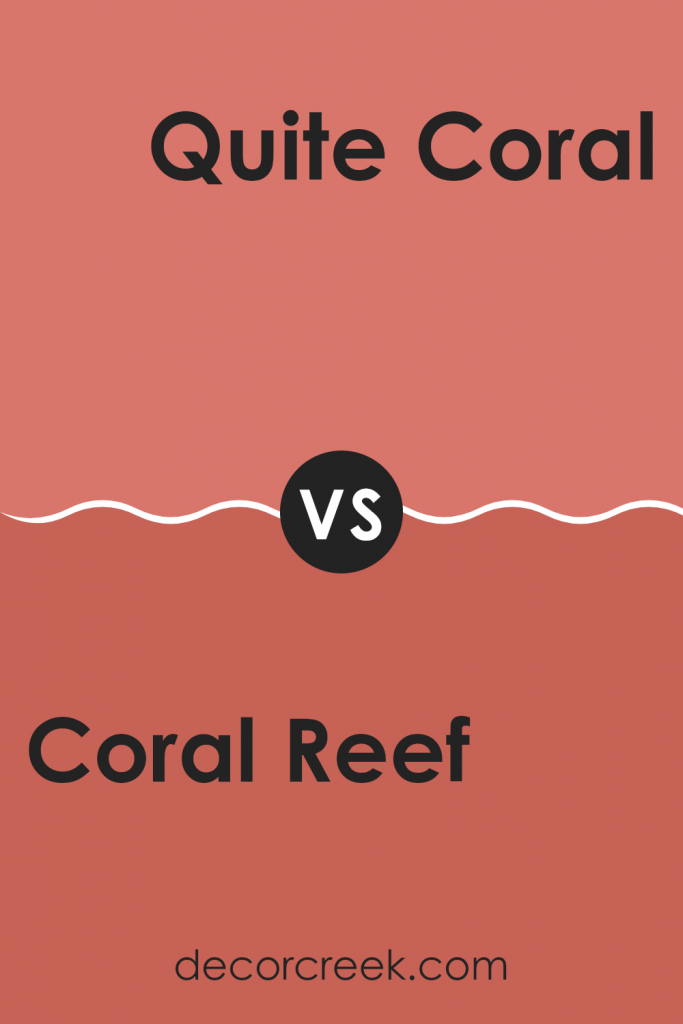 Coral Reef SW 6606 Paint Color by Sherwin Williams - DecorCreek