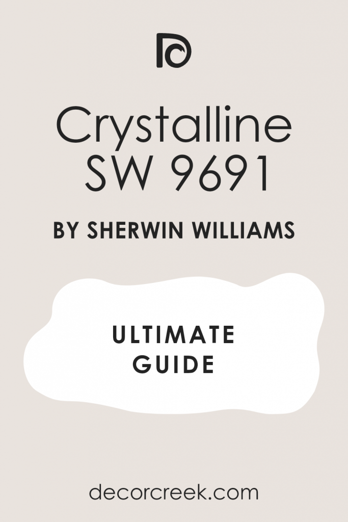 Crystalline SW 9691 Paint Color by Sherwin Williams - DecorCreek