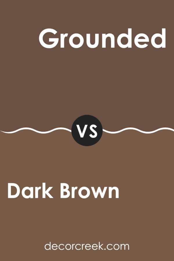 Dark Brown SW 7520 Paint Color by Sherwin Williams - DecorCreek
