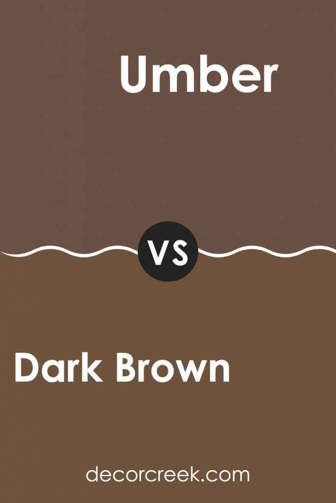 Dark Brown SW 7520 Paint Color by Sherwin Williams - DecorCreek