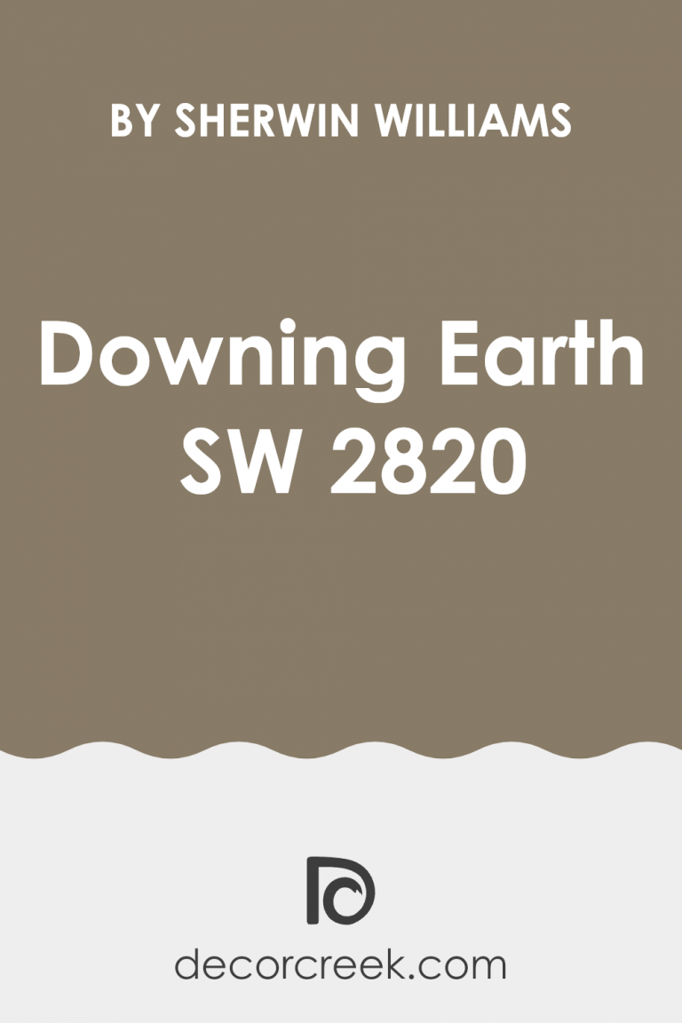 Downing Earth SW 2820 Paint Color by Sherwin Williams - DecorCreek