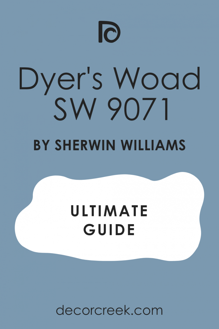 Dyer's Woad SW 9071 Paint Color by Sherwin Williams - DecorCreek
