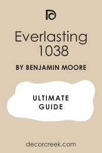 Everlasting 1038 Paint Color by Benjamin Moore - DecorCreek