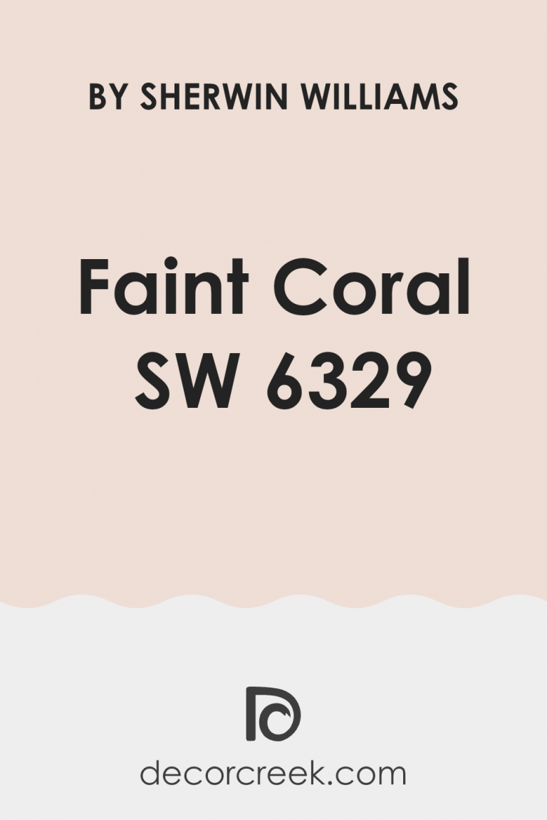 Faint Coral SW 6329 Paint Color by Sherwin Williams - DecorCreek