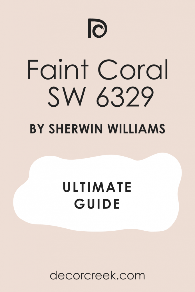 Faint Coral SW 6329 Paint Color by Sherwin Williams - DecorCreek
