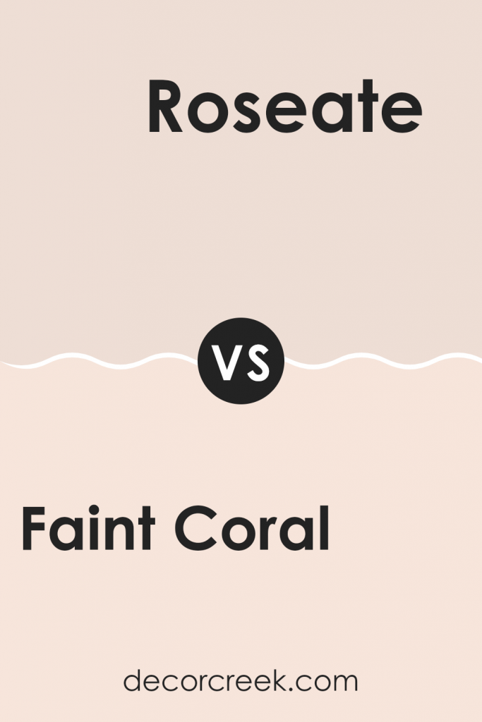 Faint Coral SW 6329 Paint Color by Sherwin Williams - DecorCreek