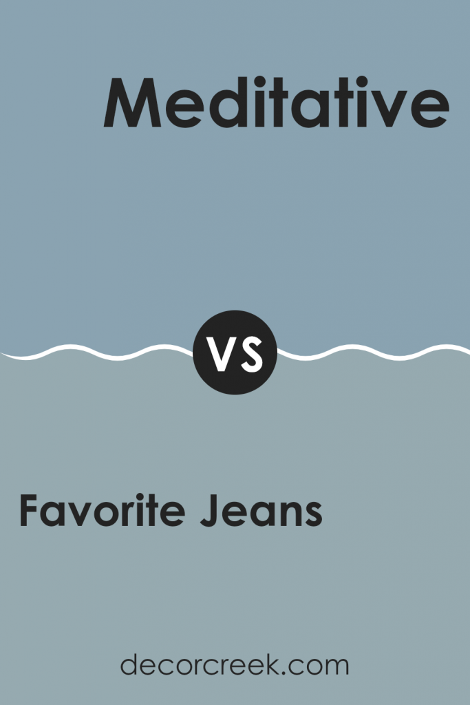 Favorite Jeans SW 9147 Paint Color by Sherwin Williams - DecorCreek