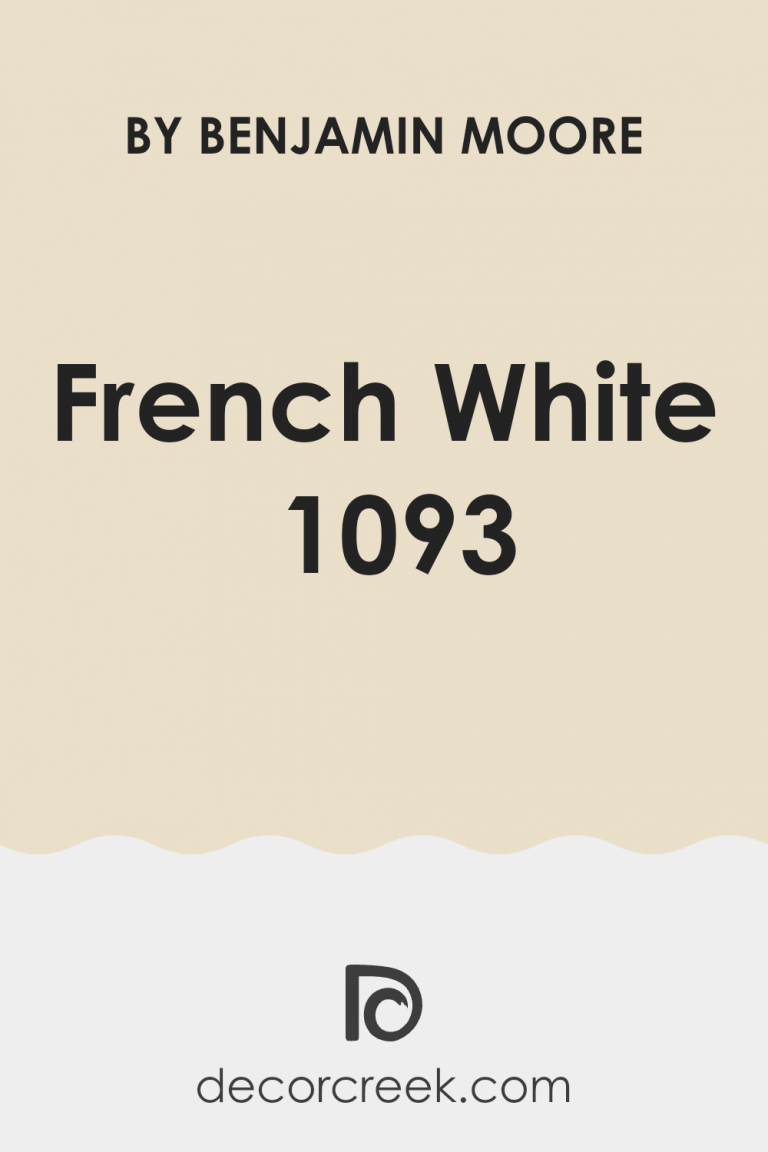 French White 1093 Paint Color by Benjamin Moore - DecorCreek