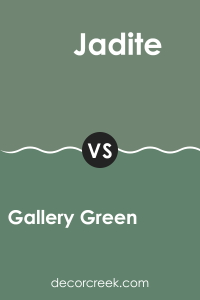 Gallery Green SW 0015 Paint Color by Sherwin Williams - DecorCreek