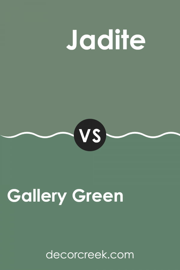 Gallery Green SW 0015 Paint Color by Sherwin Williams - DecorCreek