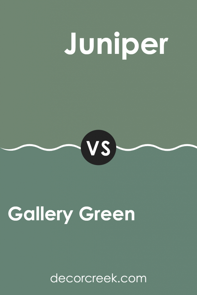 Gallery Green SW 0015 Paint Color by Sherwin Williams - DecorCreek