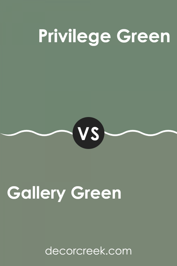 Gallery Green SW 0015 Paint Color by Sherwin Williams - DecorCreek