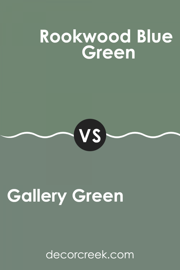 Gallery Green SW 0015 Paint Color by Sherwin Williams - DecorCreek