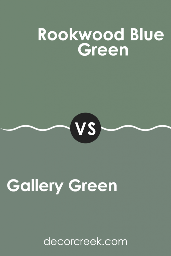 Gallery Green SW 0015 Paint Color by Sherwin Williams - DecorCreek