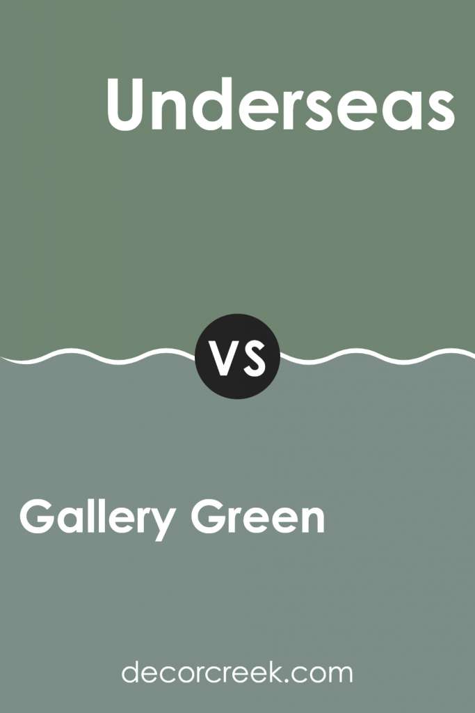 Gallery Green SW 0015 Paint Color by Sherwin Williams - DecorCreek