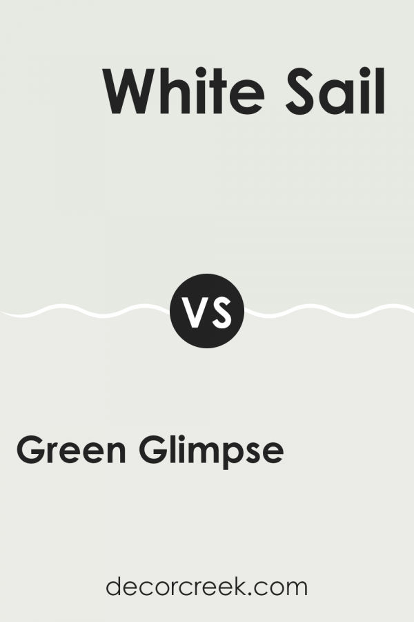 Green Glimpse SW 9676 Paint Color by Sherwin Williams - DecorCreek