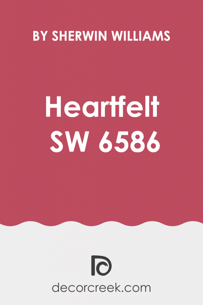 Heartfelt SW 6586 Paint Color by Sherwin Williams - DecorCreek