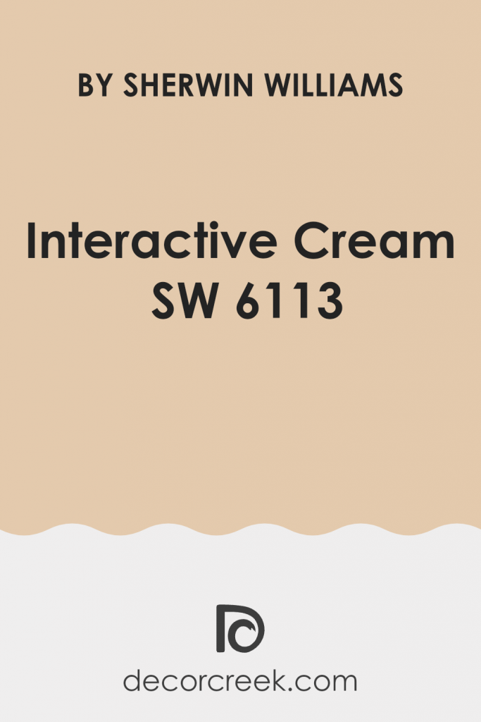 Interactive Cream SW 6113 Paint Color by Sherwin Williams - DecorCreek