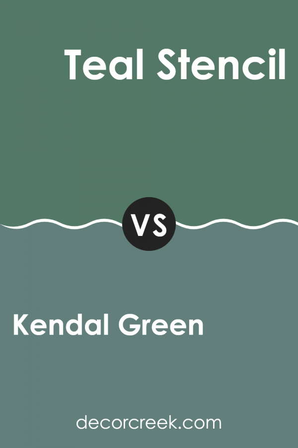 Kendal Green SW 6467 Paint Color by Sherwin Williams - DecorCreek