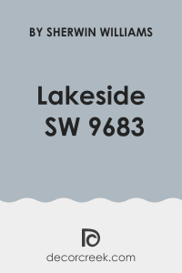 Lakeside SW 9683 Paint Color by Sherwin Williams - DecorCreek