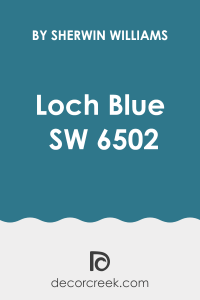 Loch Blue SW 6502 Paint Color by Sherwin Williams - DecorCreek