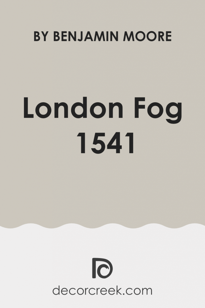London Fog 1541 Paint Color by Benjamin Moore - DecorCreek