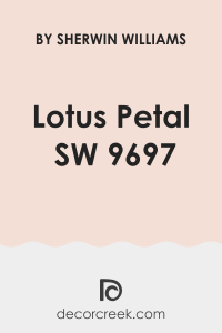 Lotus Petal SW 9697 Paint Color by Sherwin Williams - DecorCreek