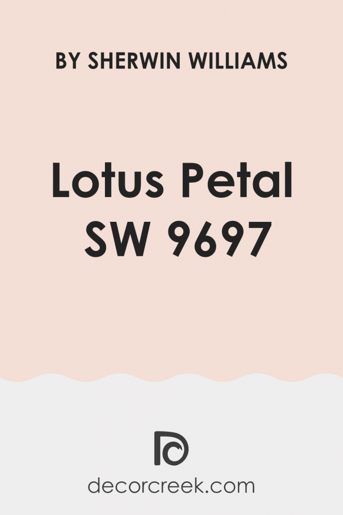 Lotus Petal SW 9697 Paint Color by Sherwin Williams - DecorCreek