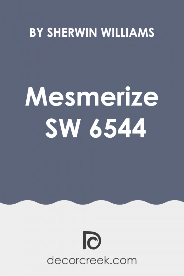 Mesmerize SW 6544 Paint Color by Sherwin Williams - DecorCreek