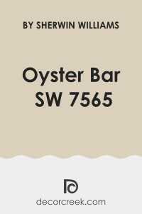 Oyster Bar SW 7565 Paint Color by Sherwin Williams - DecorCreek