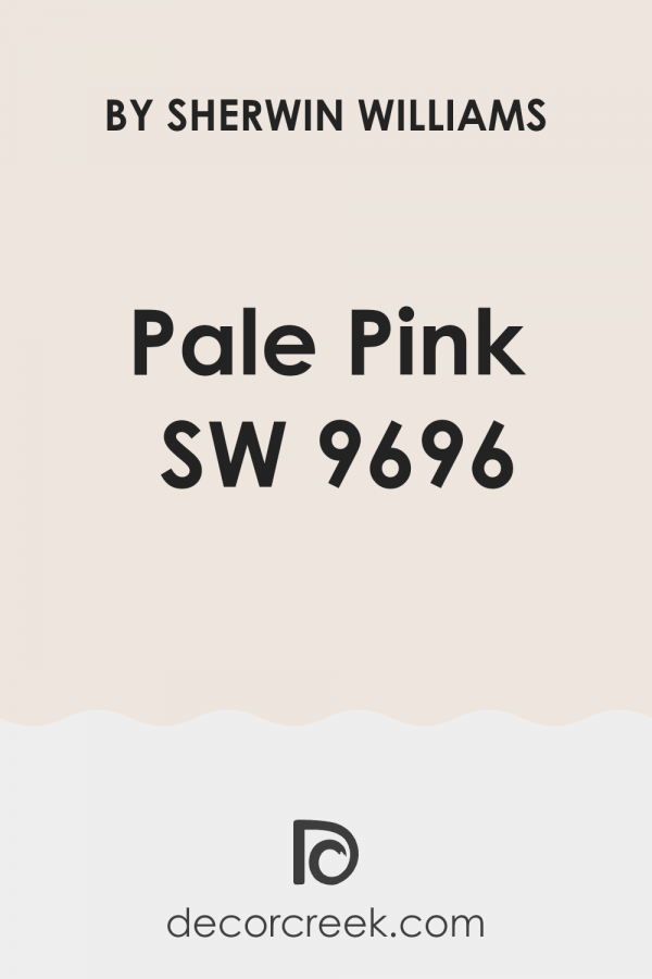 Pale Pink SW 9696 Paint Color by Sherwin Williams - DecorCreek