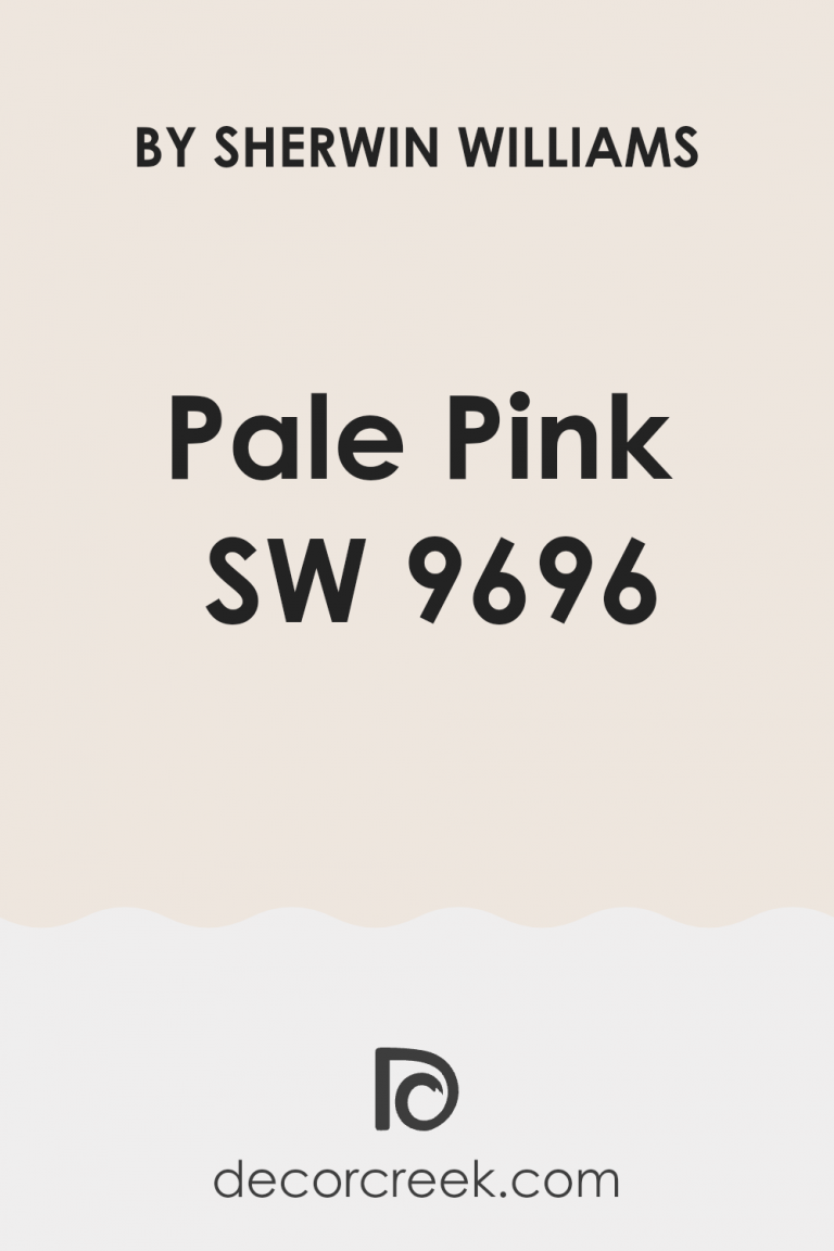 Pale Pink SW 9696 Paint Color by Sherwin Williams - DecorCreek