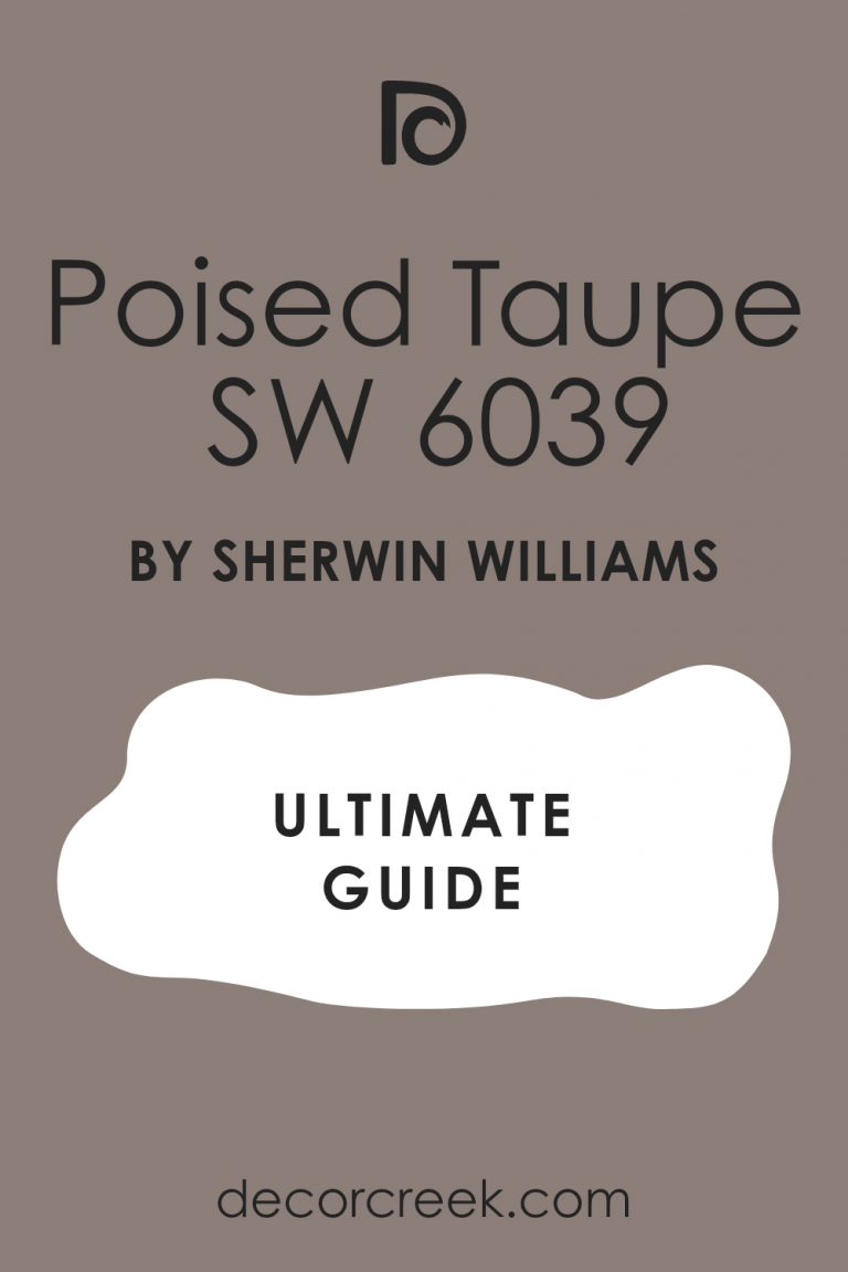 Poised Taupe SW 6039 Paint Color by Sherwin Williams - DecorCreek