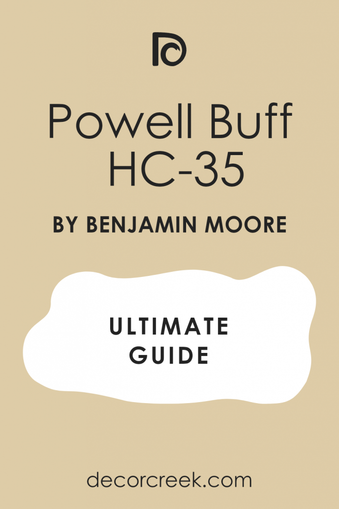 Powell Buff HC-35 Paint Color by Benjamin Moore - DecorCreek