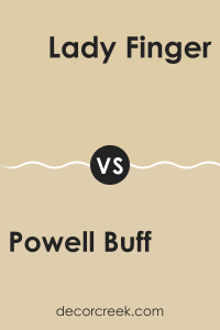 Powell Buff HC-35 Paint Color by Benjamin Moore - DecorCreek