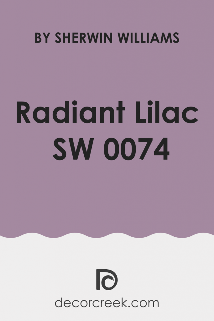 Radiant Lilac SW 0074 Paint Color by Sherwin Williams - DecorCreek