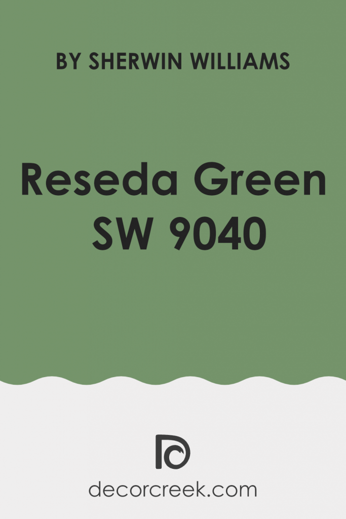 Reseda Green SW 9040 Paint Color by Sherwin Williams - DecorCreek