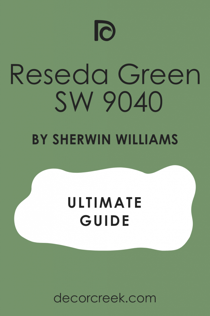 Reseda Green SW 9040 Paint Color by Sherwin Williams - DecorCreek