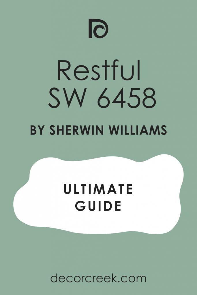 Restful SW 6458 Paint Color by Sherwin Williams - DecorCreek