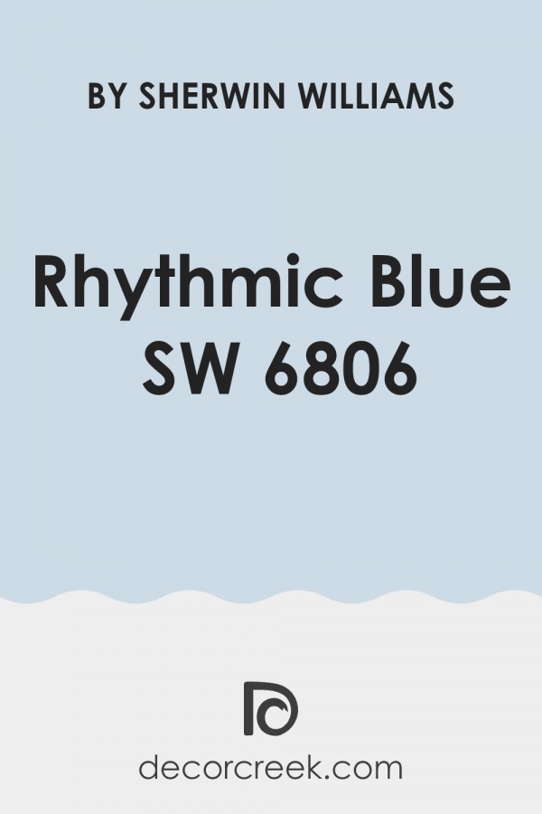 Rhythmic Blue SW 6806 Paint Color by Sherwin Williams - DecorCreek