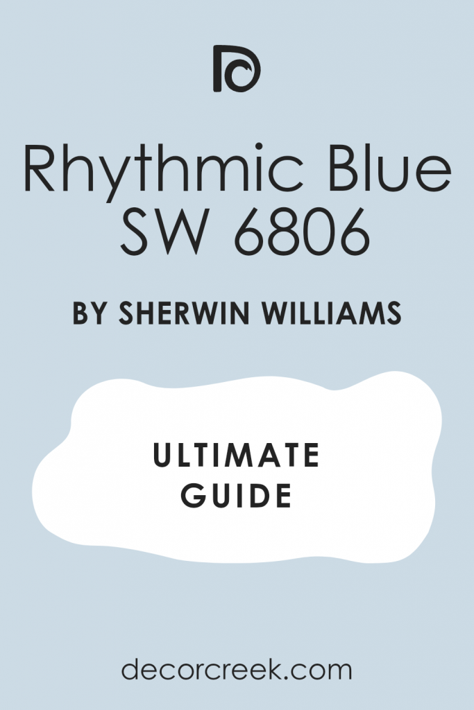 Rhythmic Blue SW 6806 Paint Color by Sherwin Williams - DecorCreek