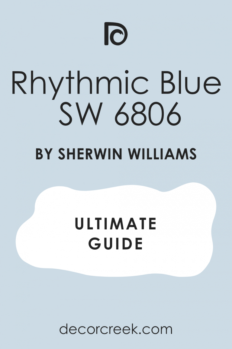 Rhythmic Blue SW 6806 Paint Color by Sherwin Williams - DecorCreek