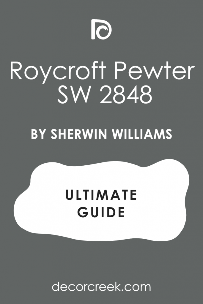 Roycroft Pewter SW 2848 Paint Color by Sherwin Williams - DecorCreek