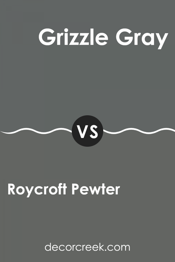 Roycroft Pewter SW 2848 Paint Color by Sherwin Williams - DecorCreek