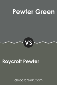 Roycroft Pewter SW 2848 Paint Color by Sherwin Williams - DecorCreek